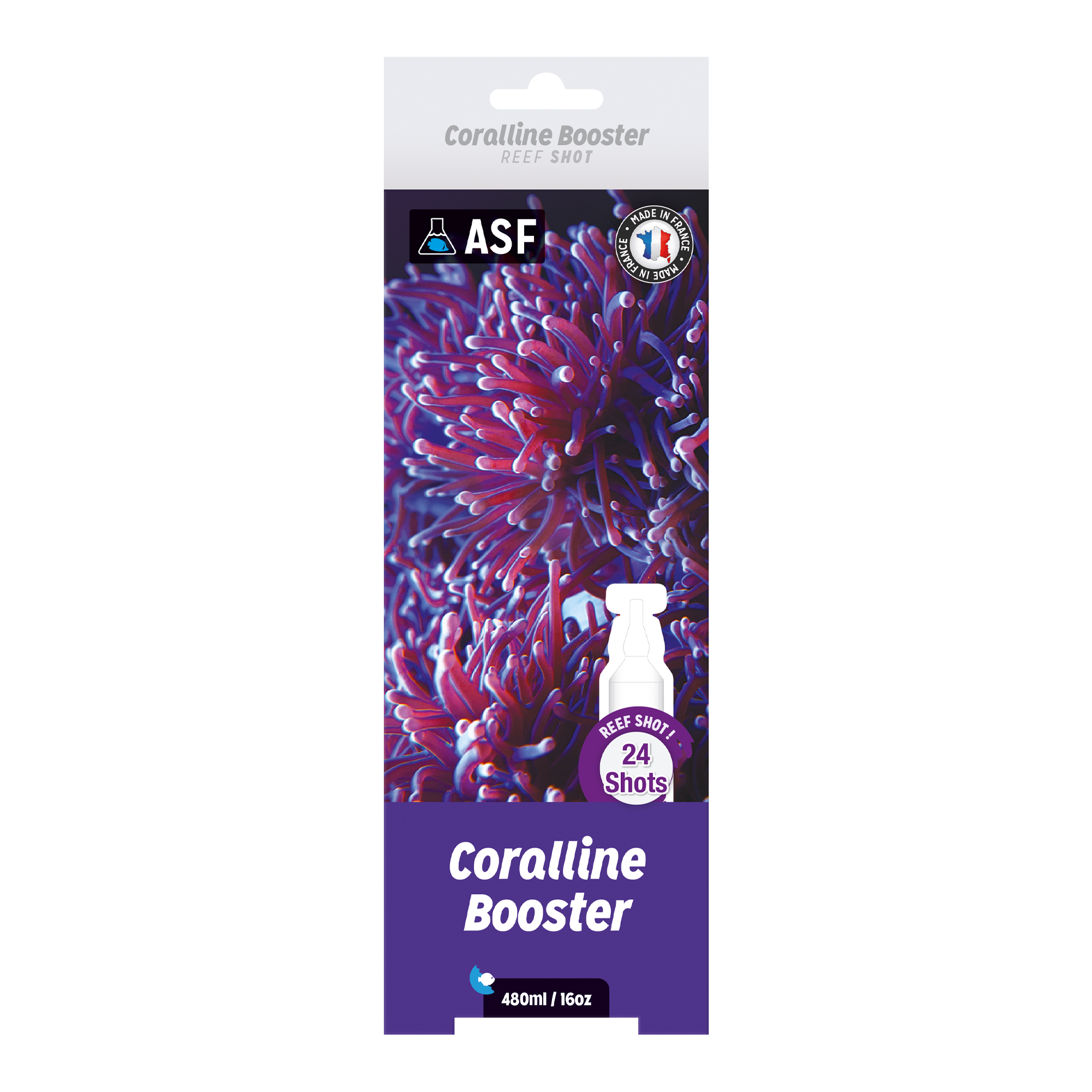 ASF Coralline Booster Reef Shots - 24 x 20ml Vials – Addicted2Fish