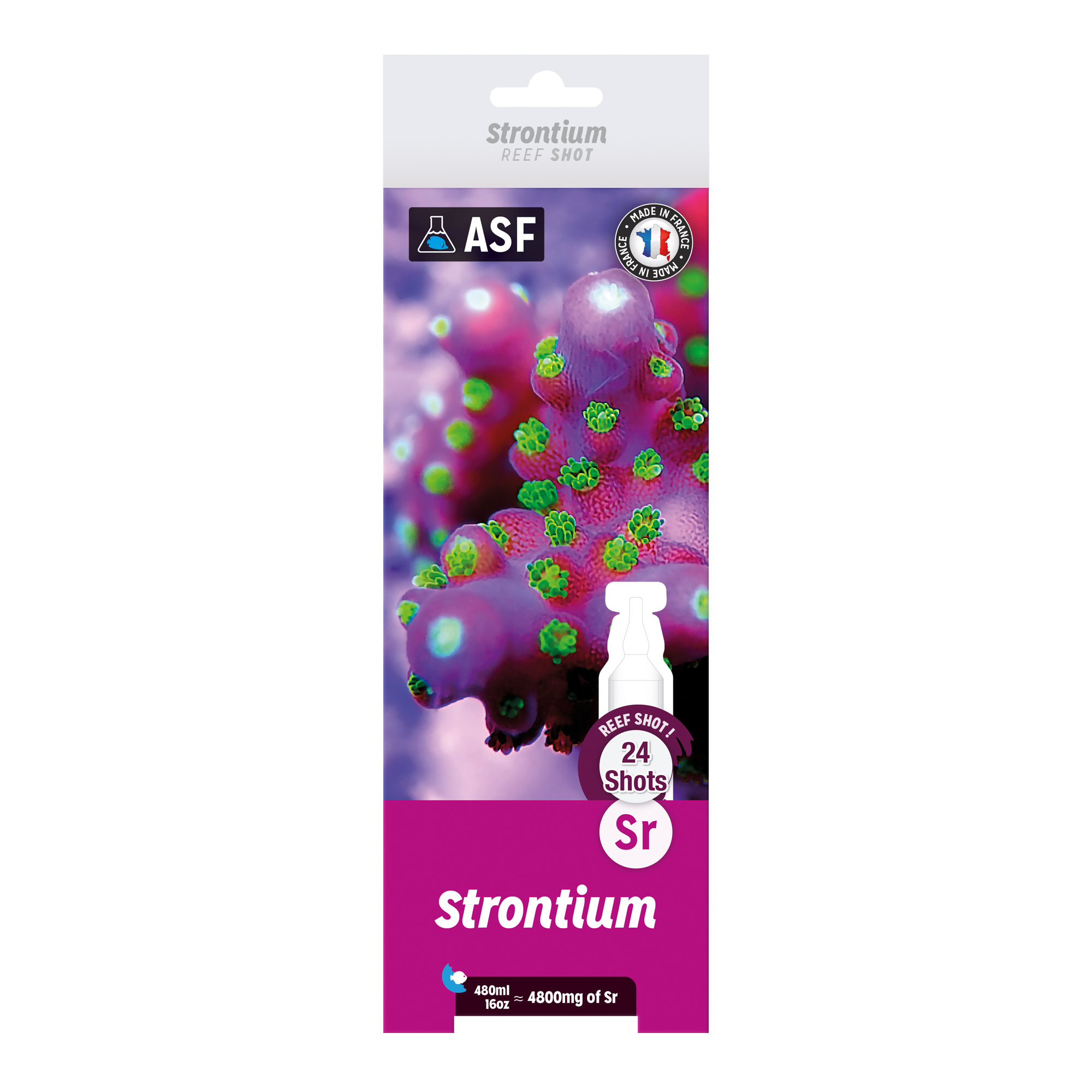 ASF Strontium Reef Shots - 24 x 20ml Vials – Addicted2Fish
